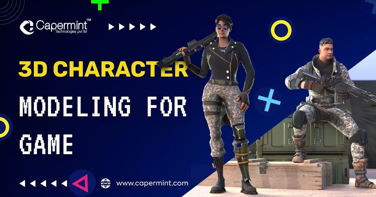 3D Character Modeling: Step-by-Step Guide & Tools | Capermint Technologies