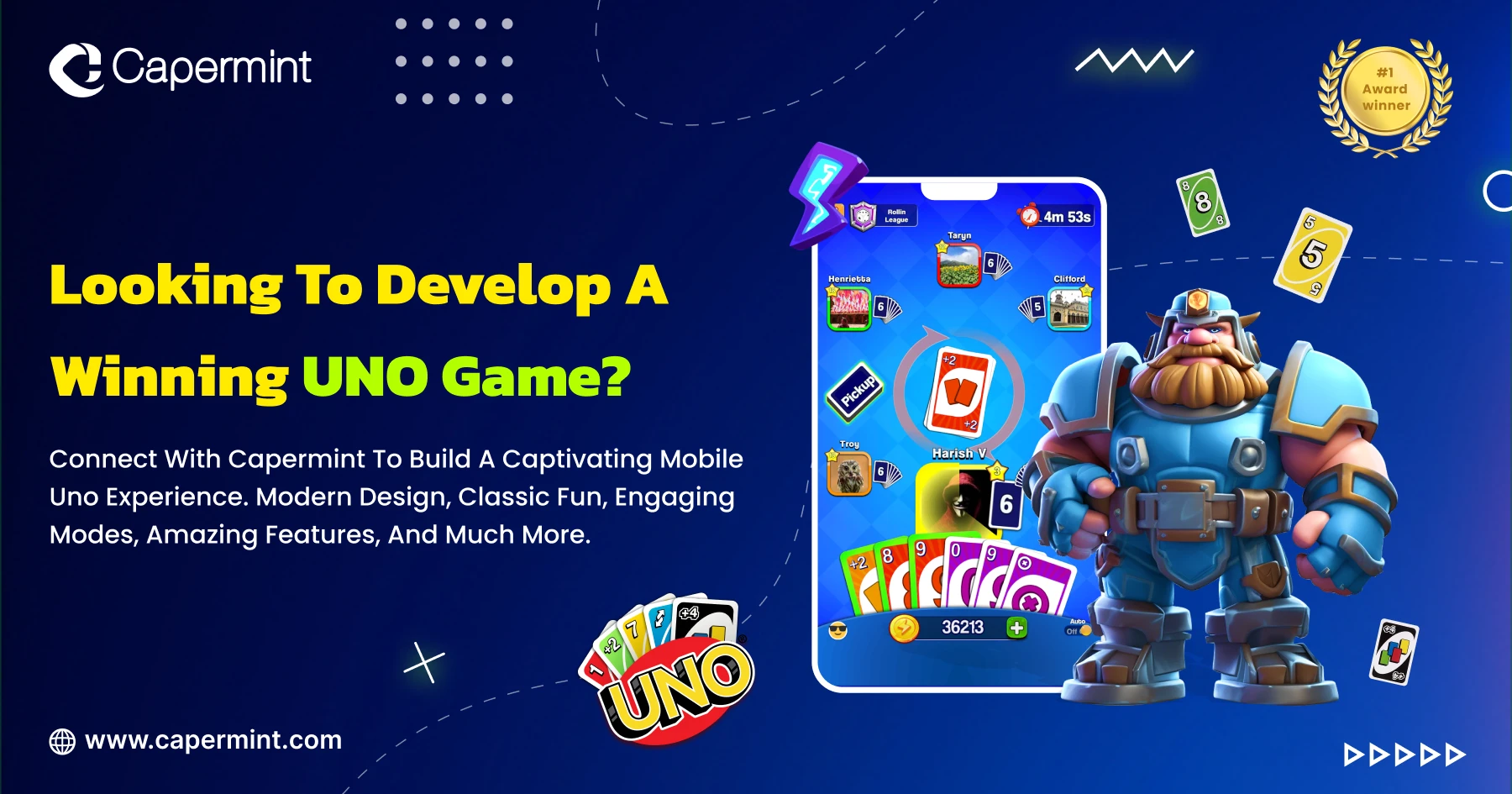 UNO Game Development Company - Top UNO Game Developers-
